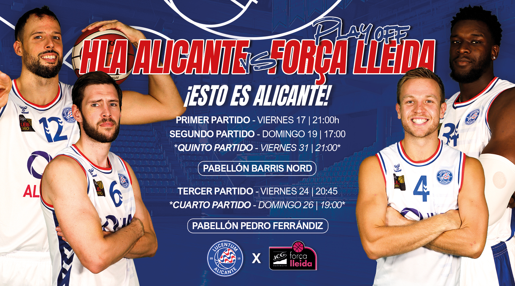 “Esto es Alicante”, la campaña del Lucentum Alicante para el Playoff - Fundación Lucentum